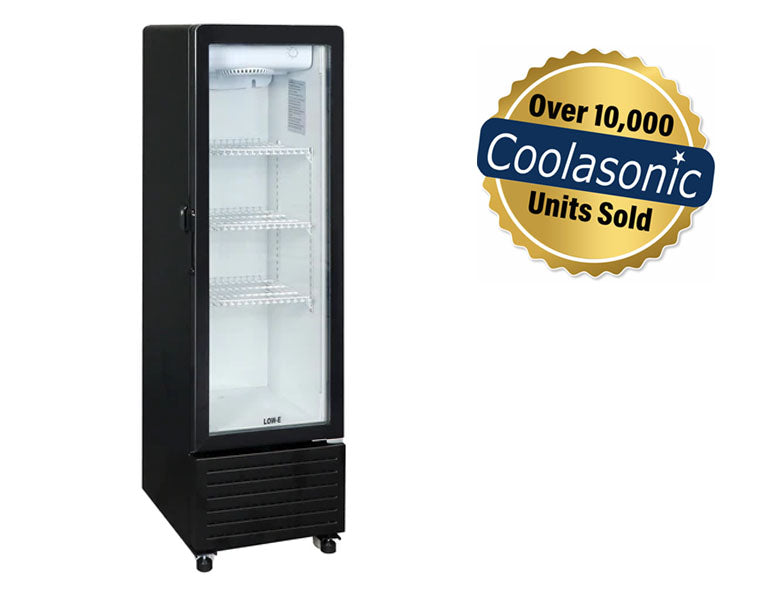 Coolasonic CS-145 Single Door 16.5" Wide Display Refrigerator