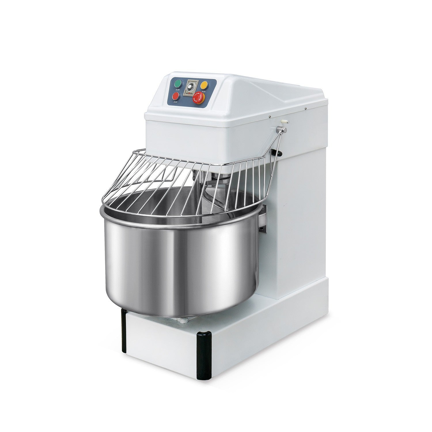 Omega HS60S Dual Speed Commercial Spiral Mixer - 60Qt Capacity, Single
