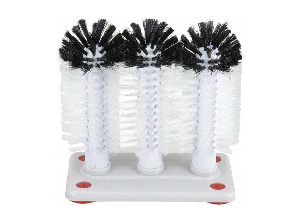 Winco Plastic 3 Glass Brush